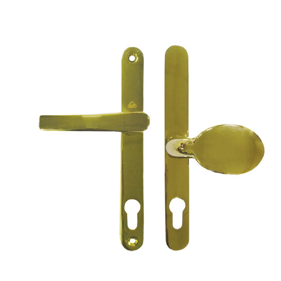 offset lever pad handle