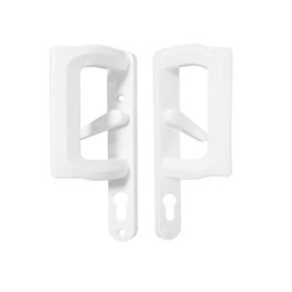 Paddock Lever Operated "D" Sliding Patio Door Handle