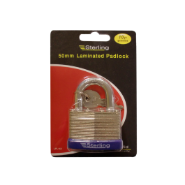 Sterling 50mm Double Locking Laminated Padlock LPL152